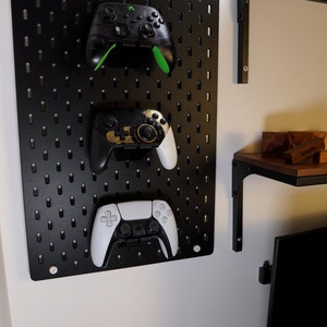 Skadis Ikea Pegboard Controller Brackets Xbox Playstation Nintendo ...