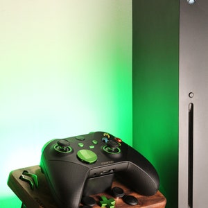 Xbox Elite Series 2 Controller Stand Sustainable Walnut Hardwood ...