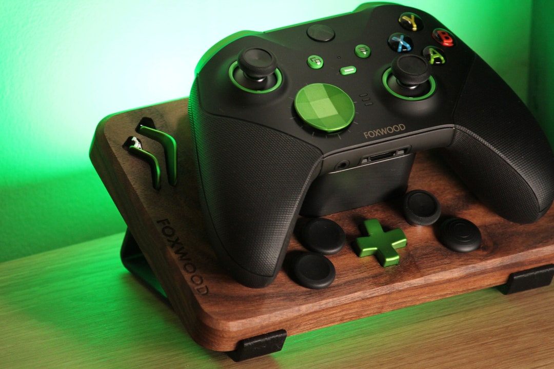 Xbox Elite Series 2 Controller Stand Wooden Walnut - Etsy