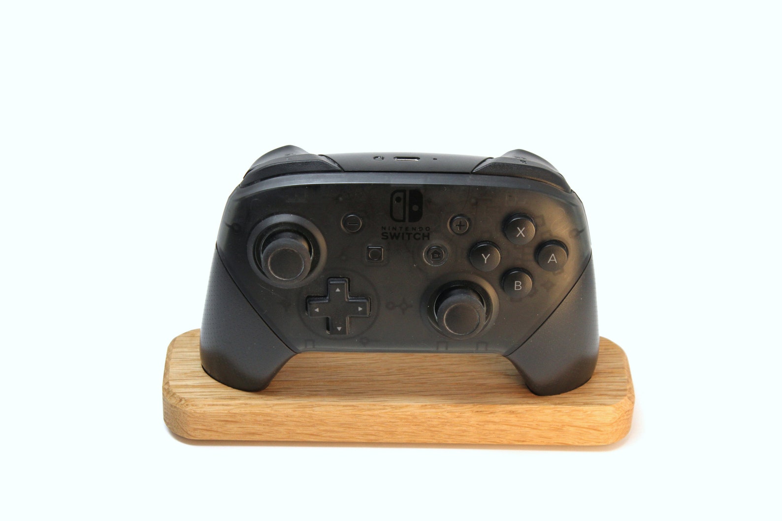 Nintendo Switch Pro Controller Stand Wooden Oak - Etsy