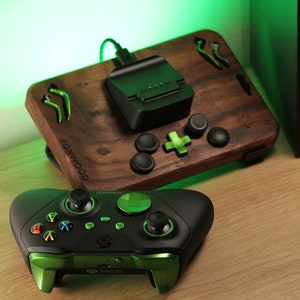 Xbox Elite Series 2 Controller Stand Sustainable Walnut Hardwood ...