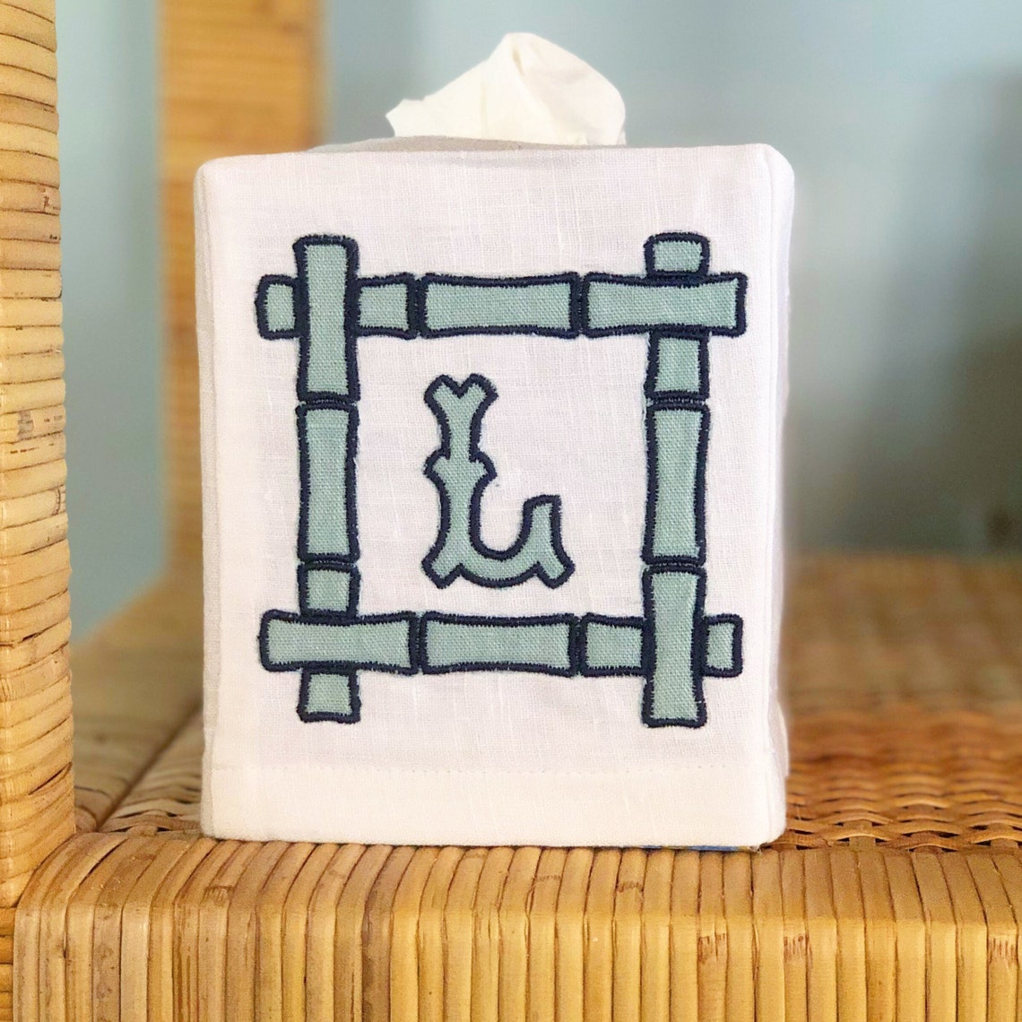 DIGITAL Applique Embroidery Design, the Bamboo Monogram Frame Download ...