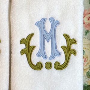DIGITAL Applique Embroidery Design, the Marin Monogram Frame Download ...
