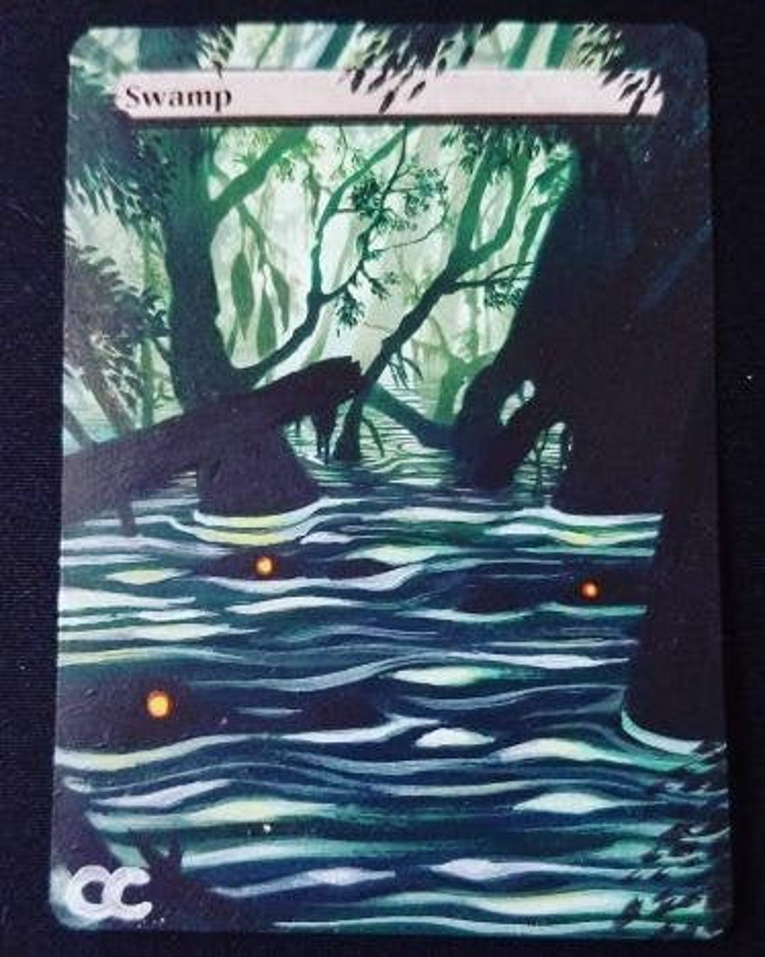 MTG Alter Swamp gator City - Etsy