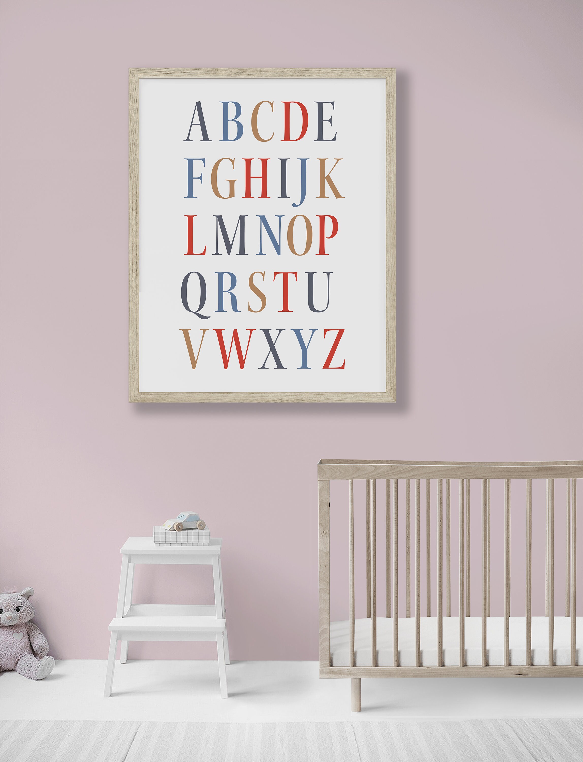 Elegant Alphabet Printable Poster - Etsy