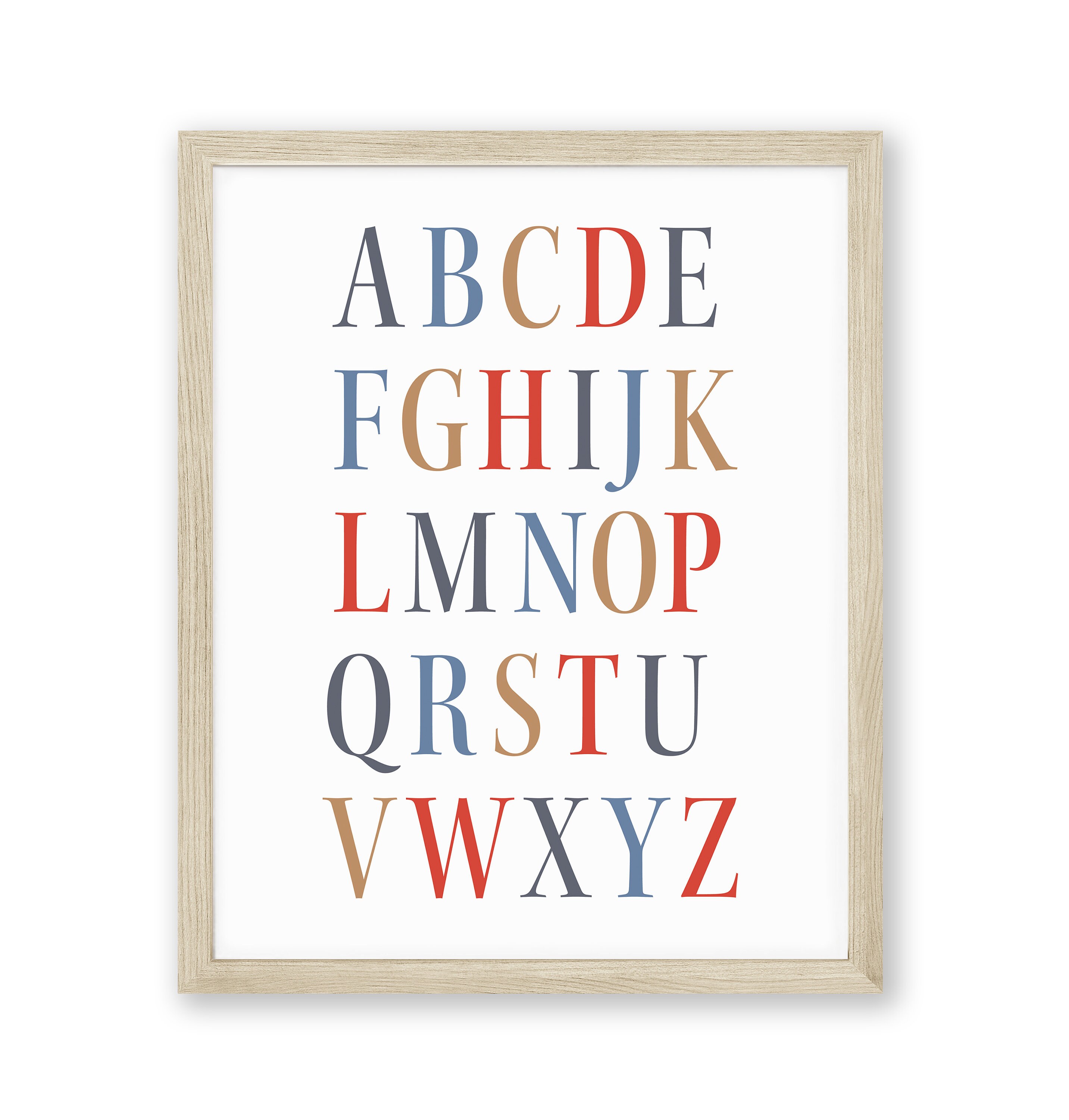 Elegant Alphabet Printable Poster - Etsy