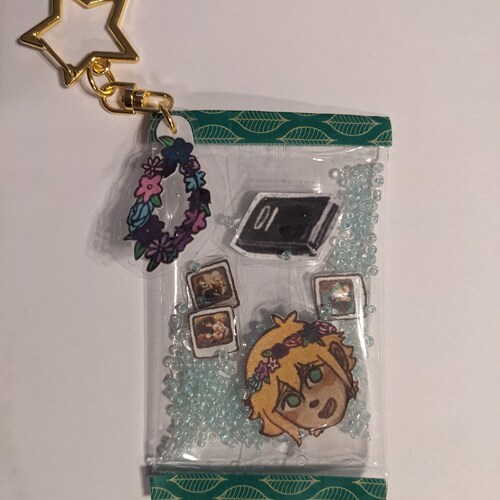 Basil Omori Candy Wrapper Shaker Charm - Etsy