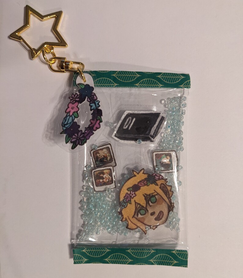 Basil Omori Candy Wrapper Shaker Charm - Etsy