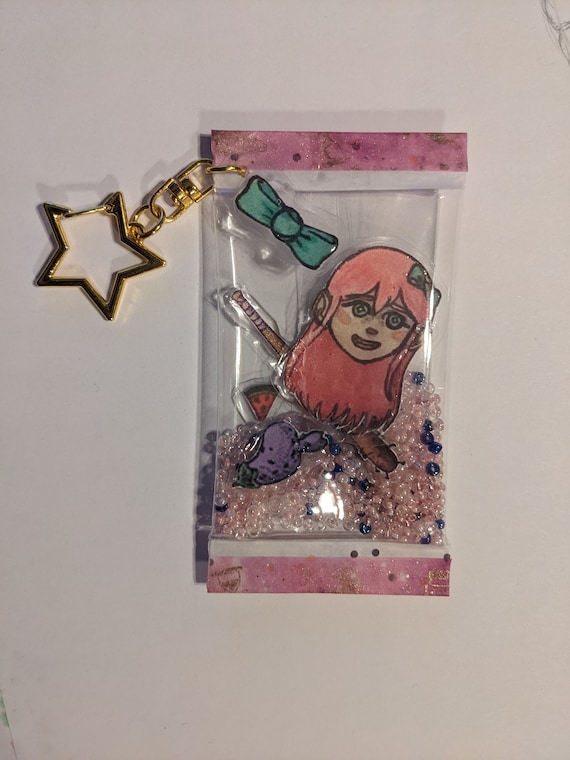 Aubrey Omori Candy Wrapper Shaker Charm - Etsy