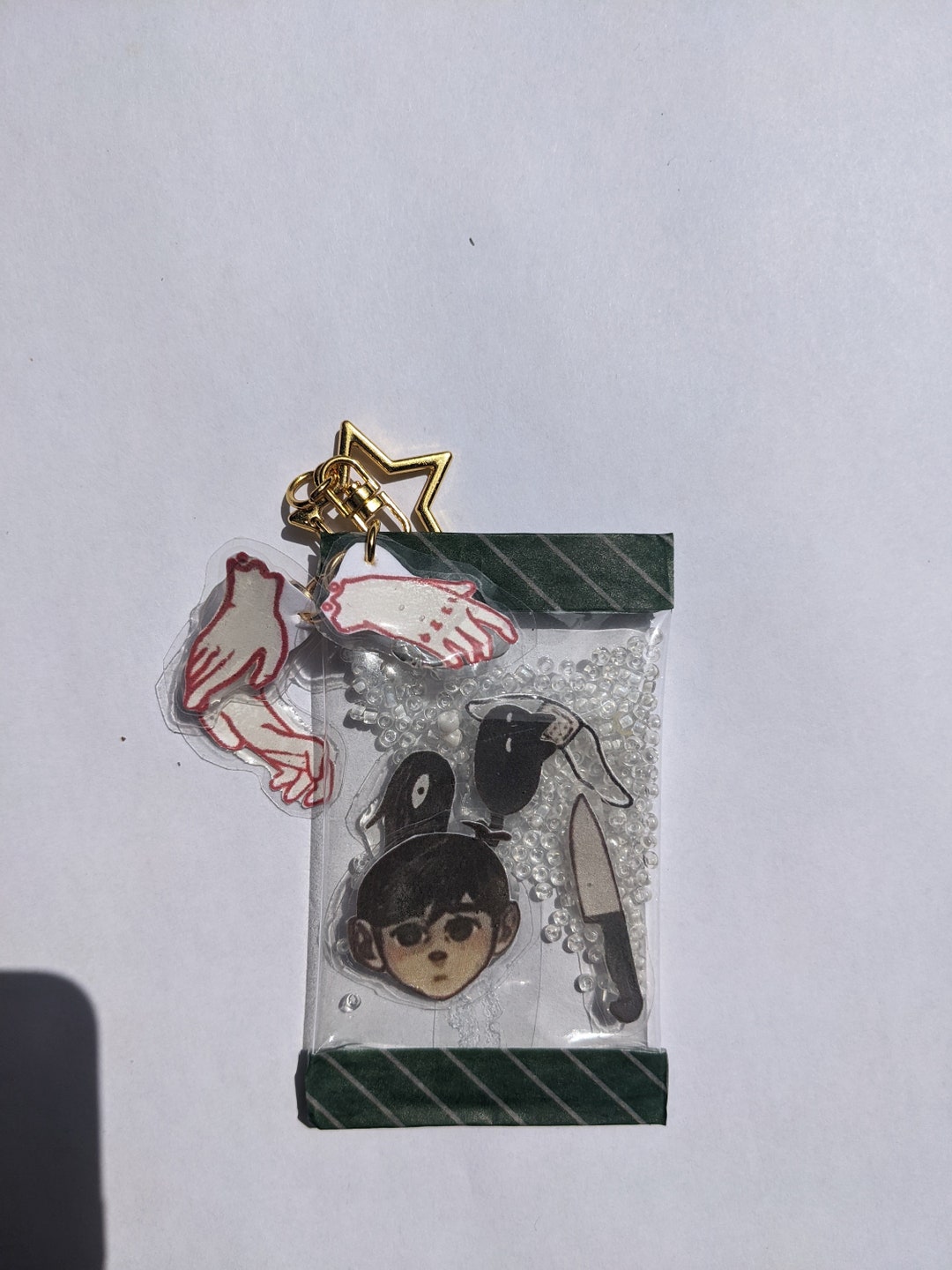 Omori Candy Wrapper Shaker Charm - Etsy