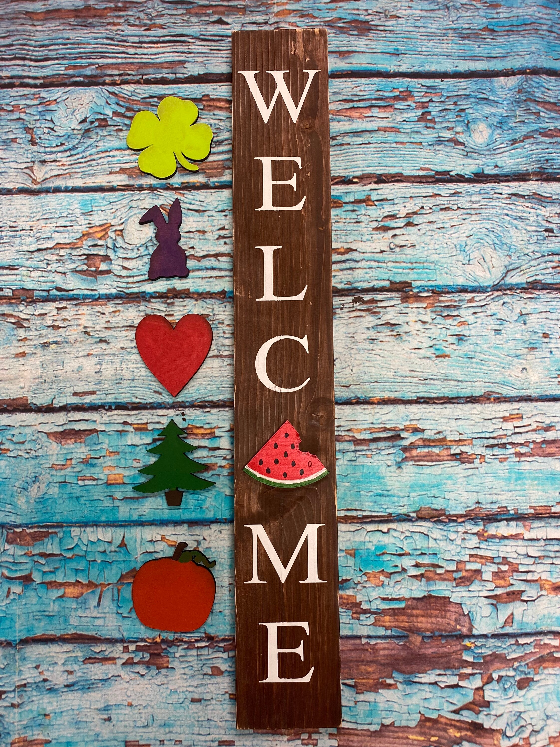 Interchangeable Mini Welcome / Welcome Sign / Office Decor / | Etsy