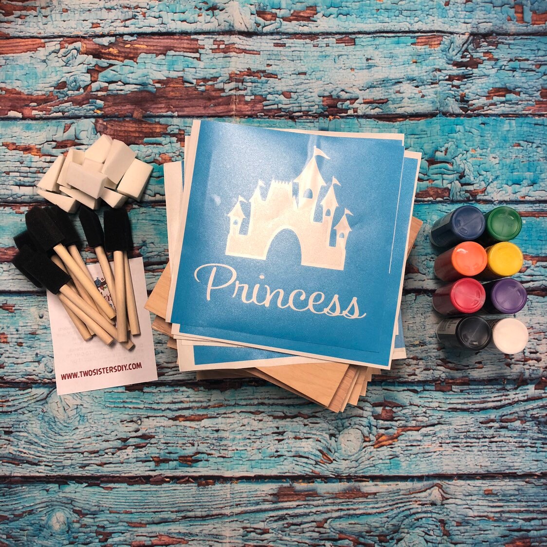 Themed DIY Party Kits / DIY Teacher Kits / Wood Sign Party Kits / Paint ...