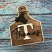Cow Tag Decor / Western Last Name Sign / Cattle Tag Name Sign - Etsy