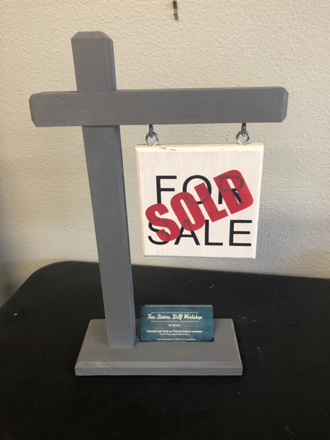 Realtor Business Card Holder / Realtor Sign / Realty Sign - Etsy