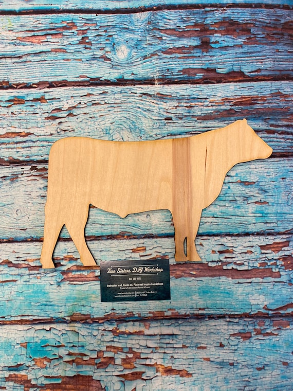 Show Steer Cutout / Show Steer Stall Sign / Show Steer Paint | Etsy
