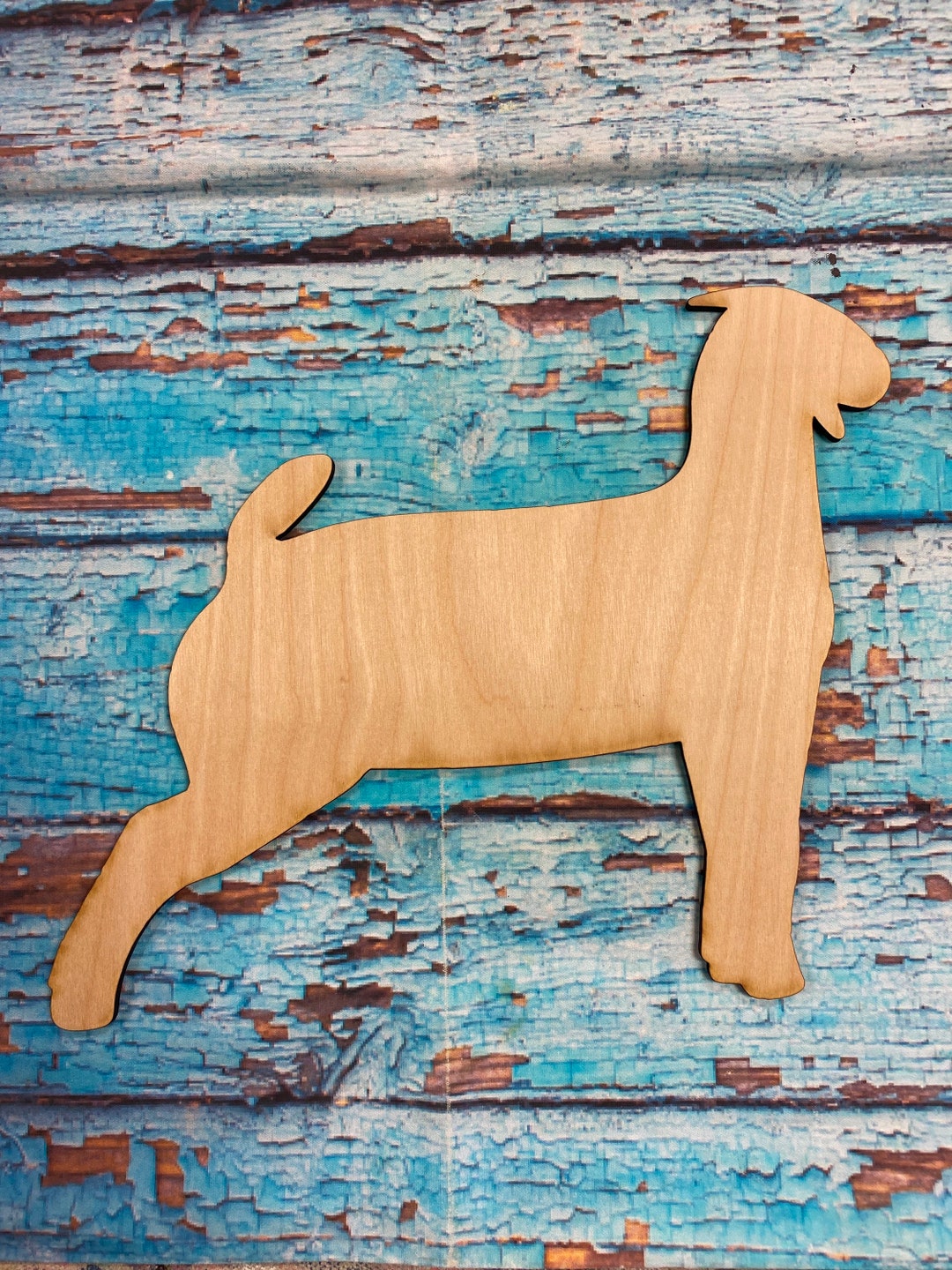 Show Goat Cutout / Show Goat Stall Sign / Show Goat Paint Kit / Kids ...