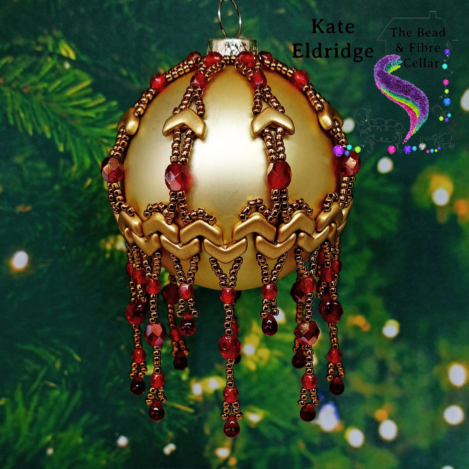 The Roaring Twenties Beaded Festive Bauble Tutorial - Etsy