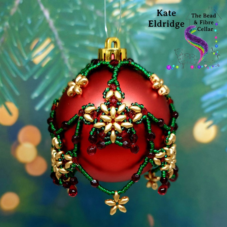 Starry Night Beaded Bauble Tutorial - Etsy
