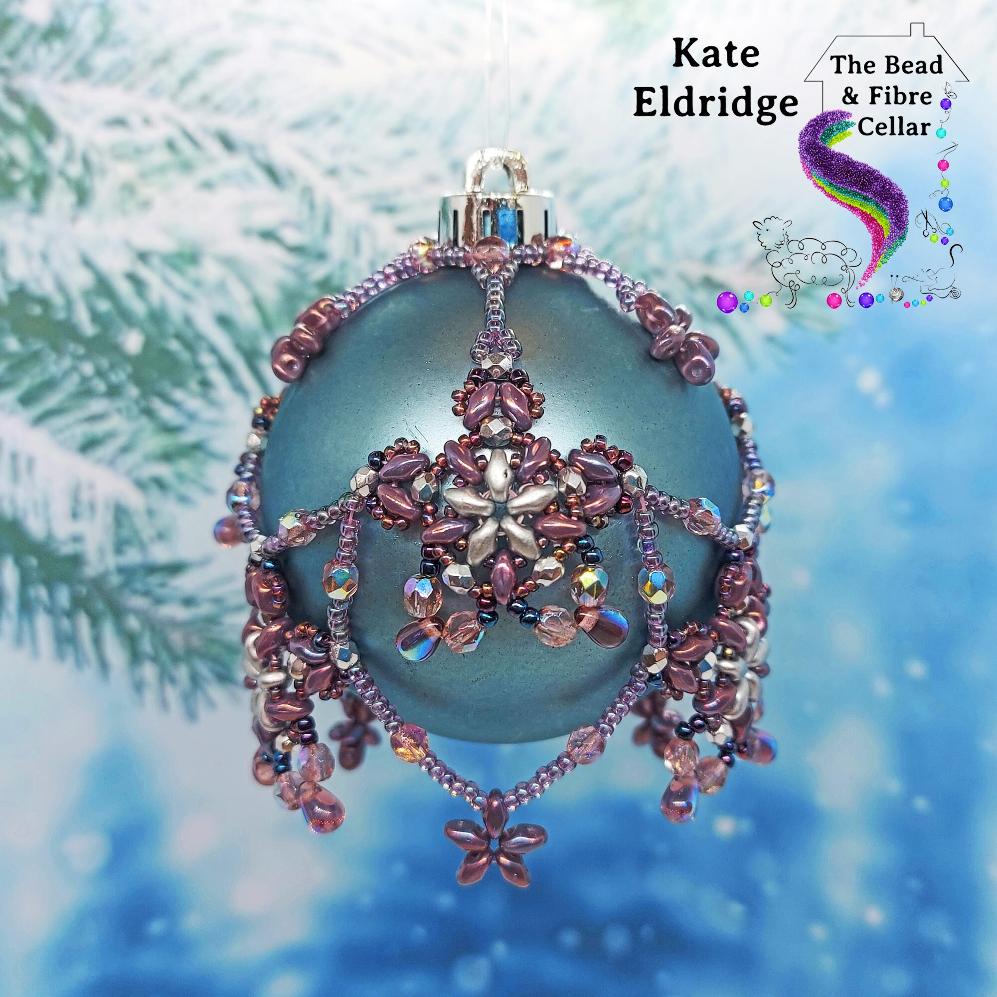 Starry Night Beaded Bauble Tutorial - Etsy