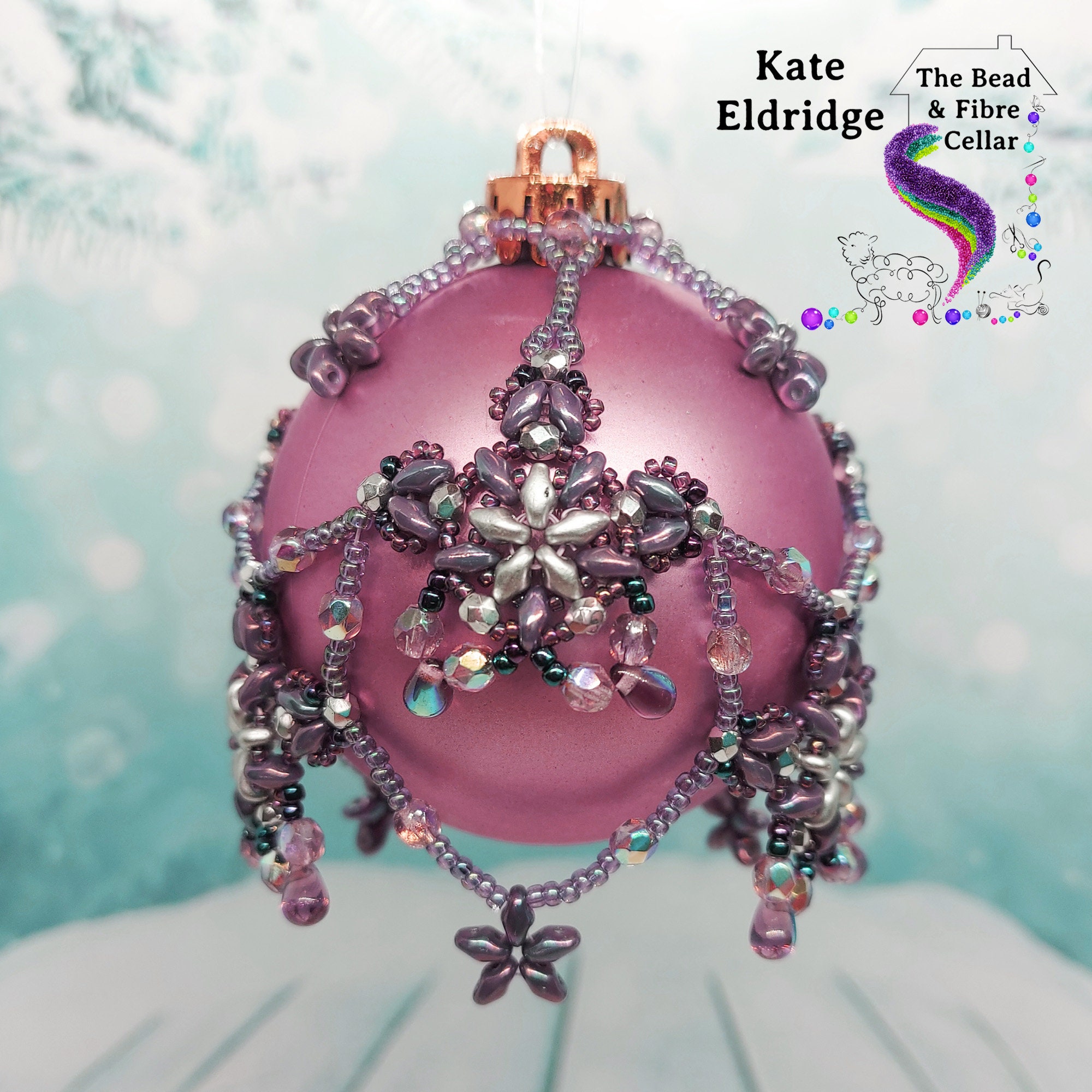 Starry Night Beaded Bauble Tutorial - Etsy