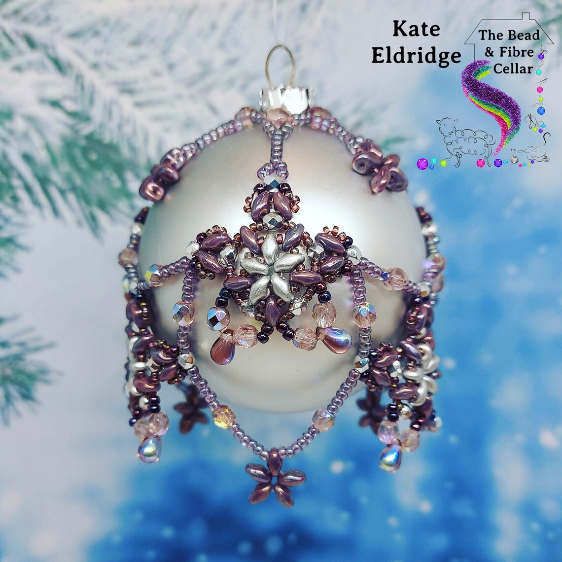 Starry Night Beaded Bauble Tutorial - Etsy