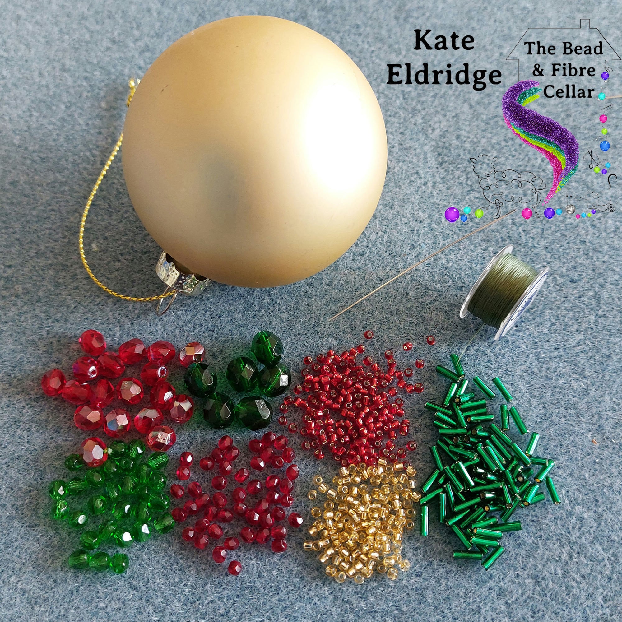 Venetian Drapes Beaded Bauble Ornament Tutorial - Etsy