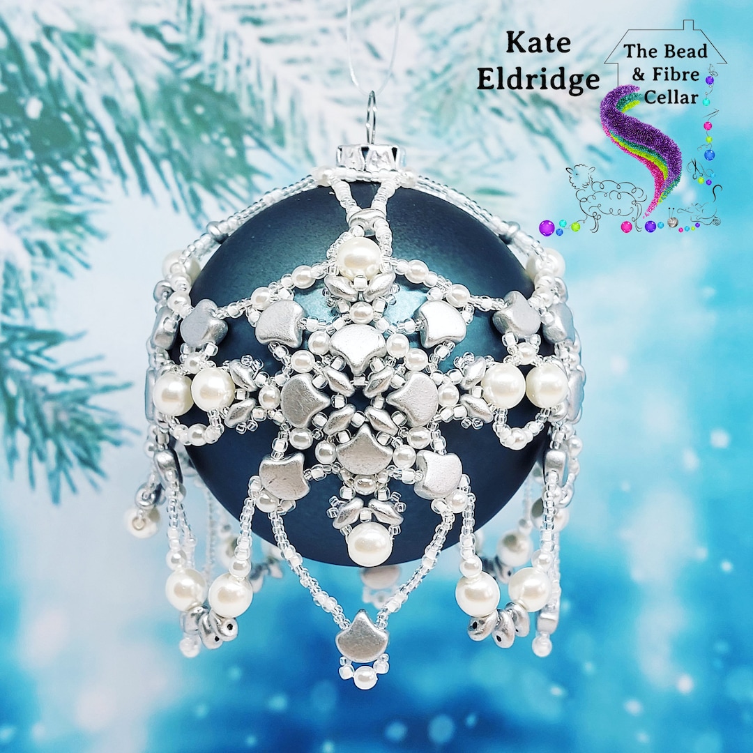 Astoria Beaded Bauble Ornament Tutorial - Etsy