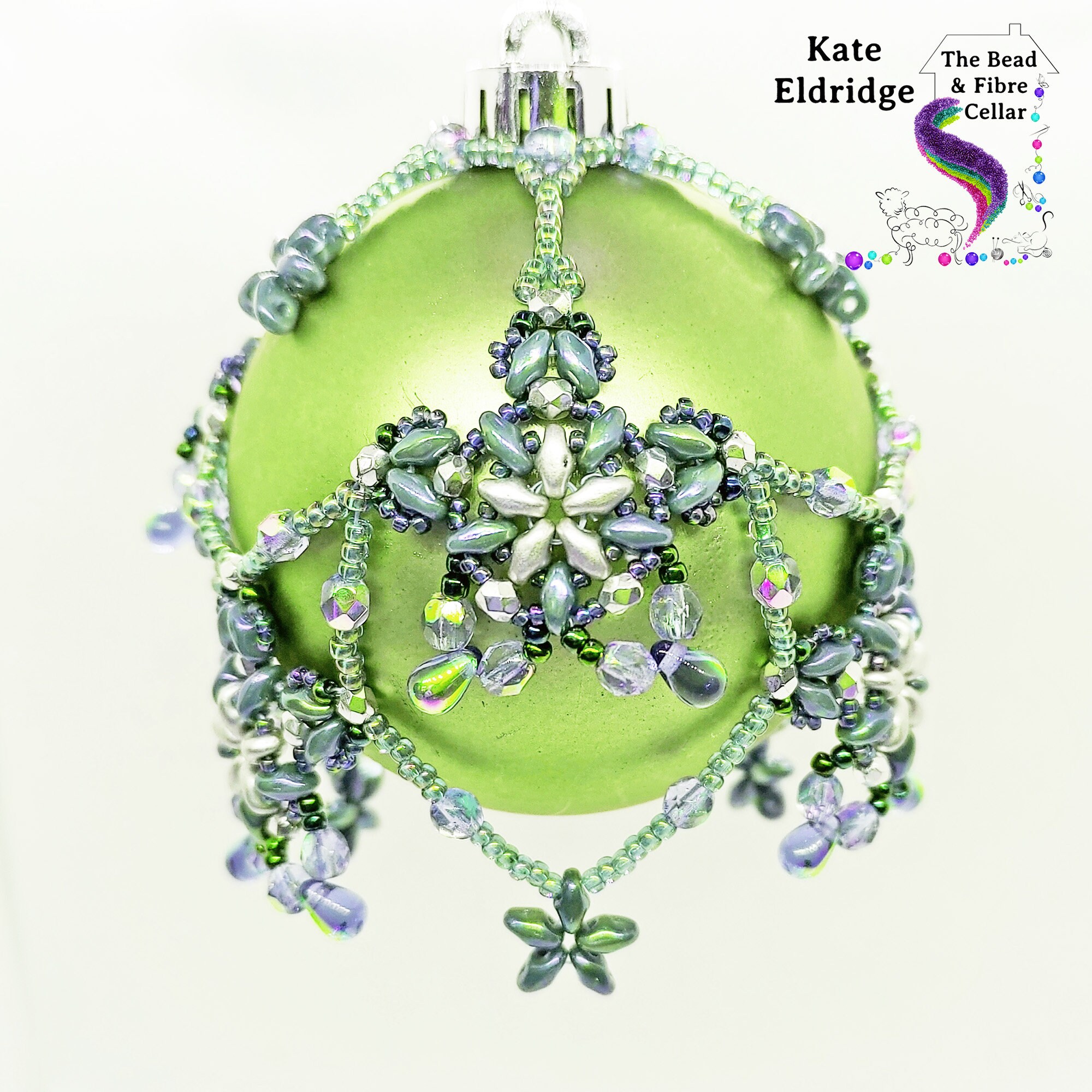 Starry Night Beaded Bauble Tutorial - Etsy