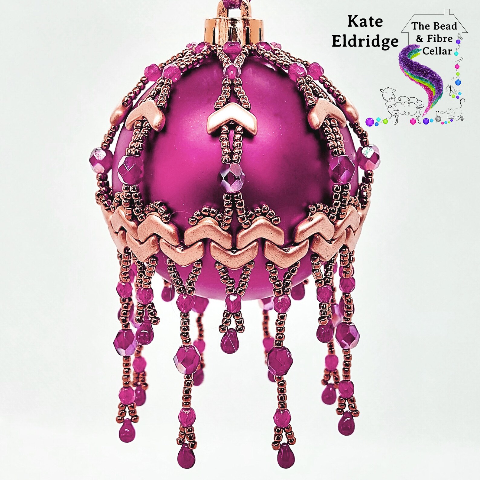 The Roaring Twenties Beaded Festive Bauble Tutorial - Etsy
