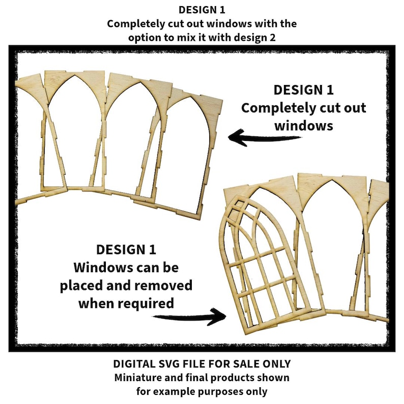 Medieval Book Nook - SVG File - Digital Download for Laser Cutting - Etsy