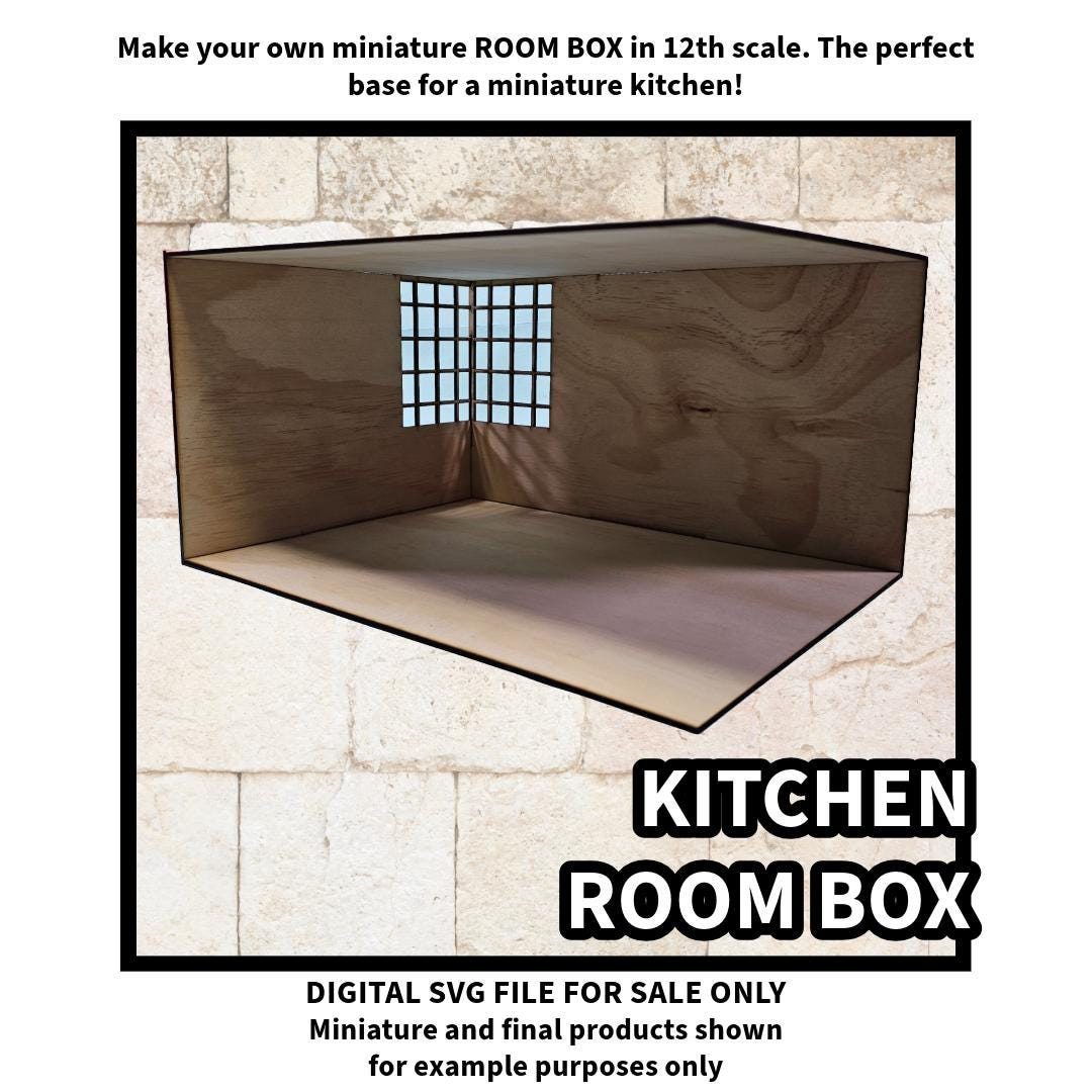 Miniature Kitchen BUNDLE - SVG File - Digital Download for Laser ...