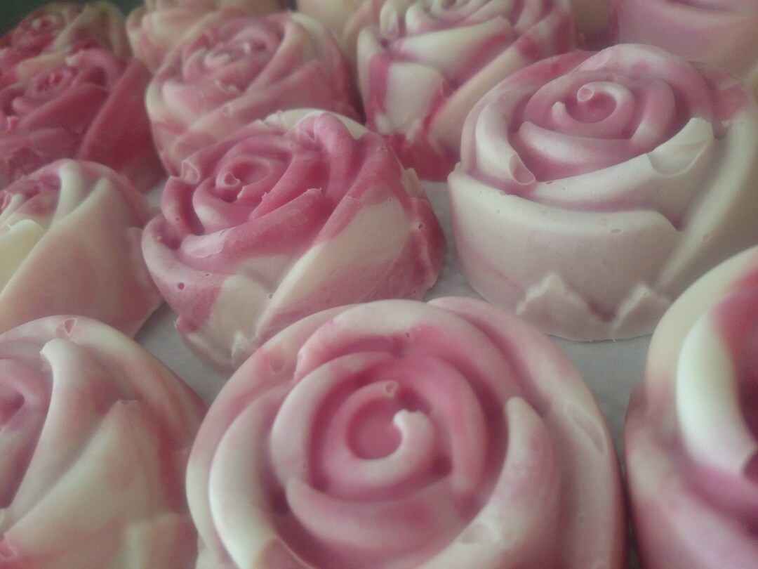 Rose Soap Handmade Vegan Natural - Etsy