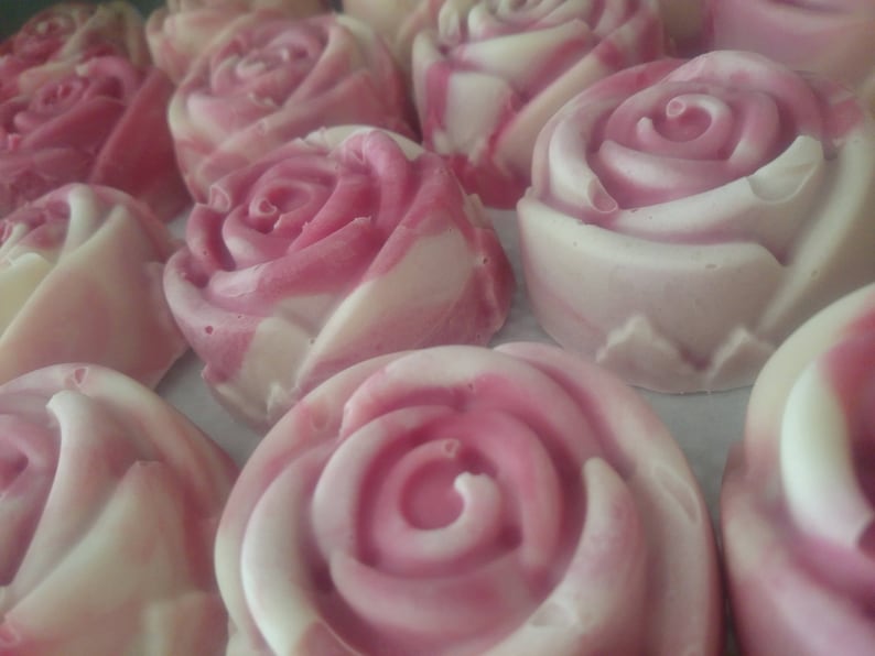 Rose Soap Handmade Vegan Natural - Etsy