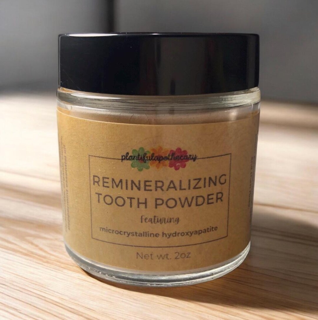 Tooth Powder | Remineralizing | Hydroxyapatite - Etsy
