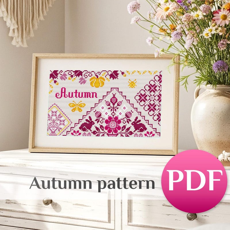 Quaker Cross Stitch - Etsy
