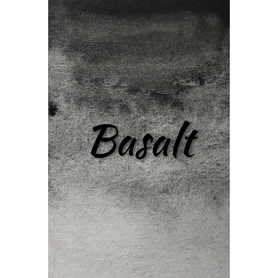 BASALT - Handmade Watercolor Paint, Full or Half Pan - Etsy