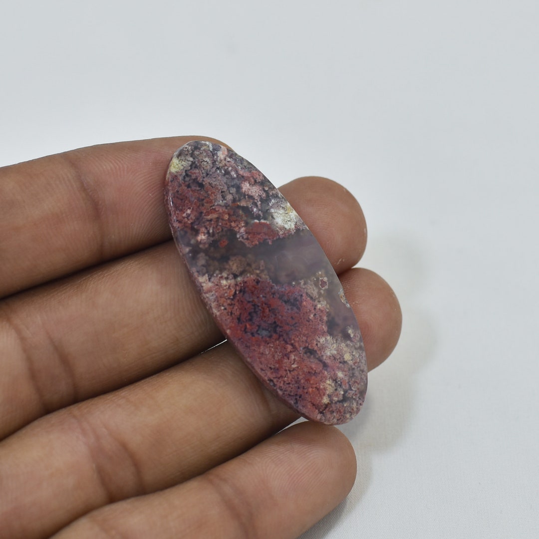 AAA Quality Best Moss Agate 100% Natural Moss Indonesian Agate Gift for ...