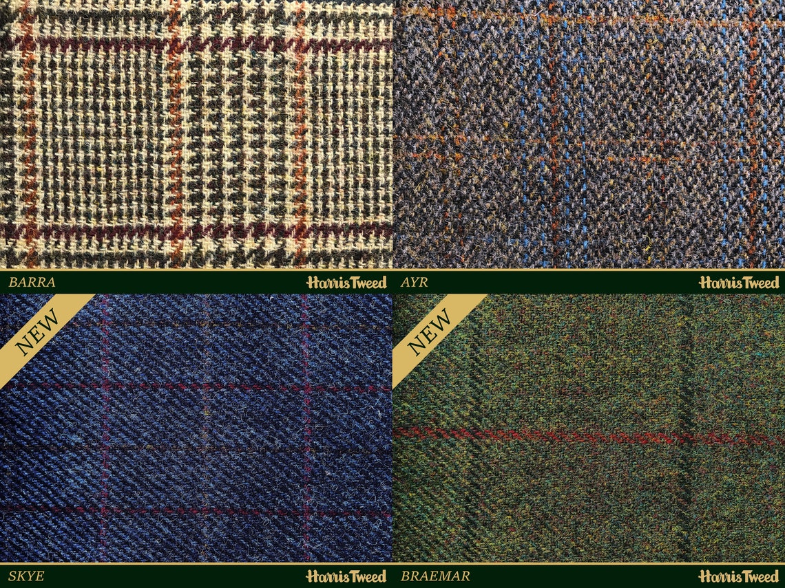 NEW COLOURS Authentic Harris Tweed Throw/blanket Multiple - Etsy