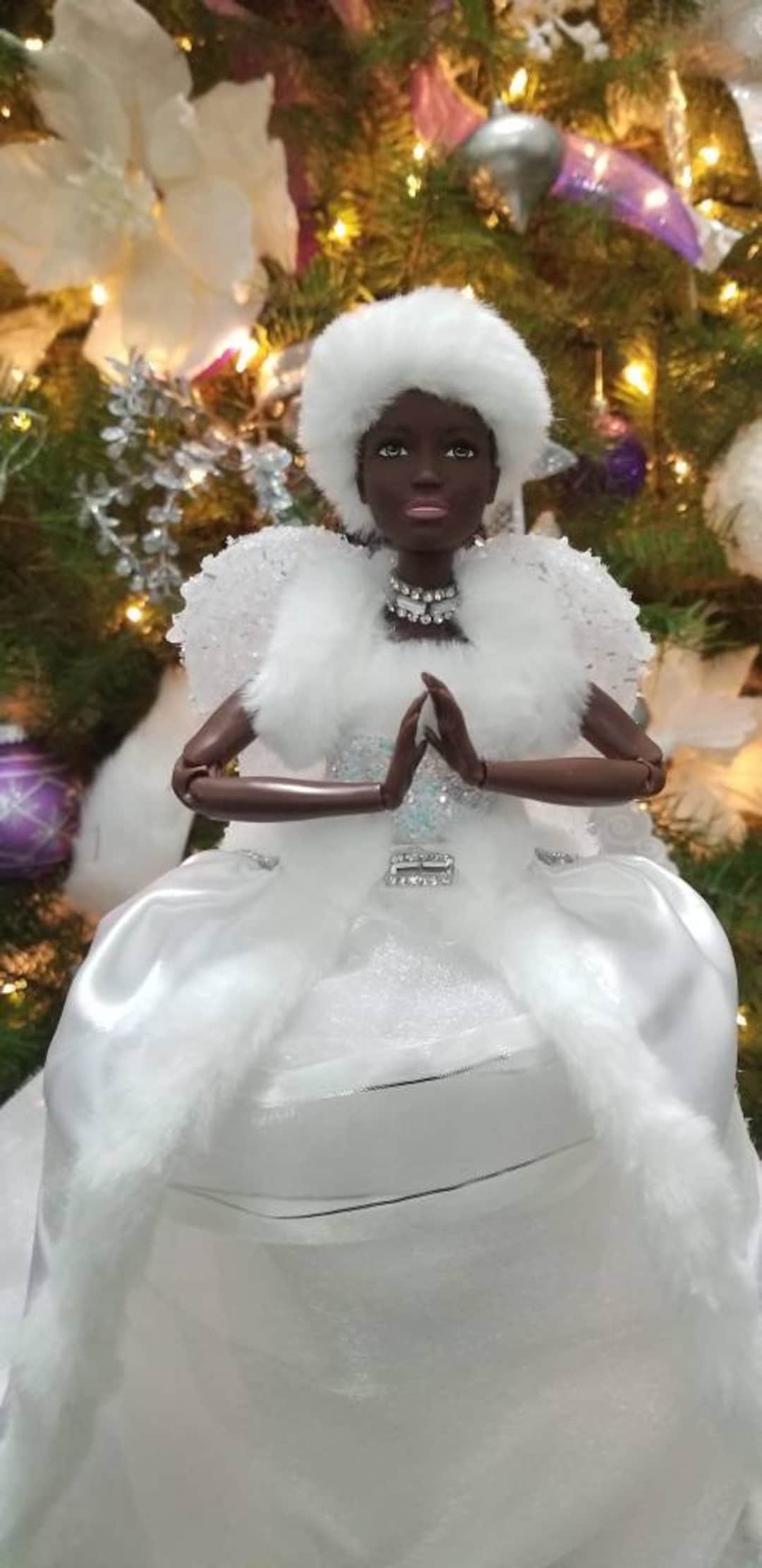 Custom African American Angel Tree Topper/ Table Décor - Etsy