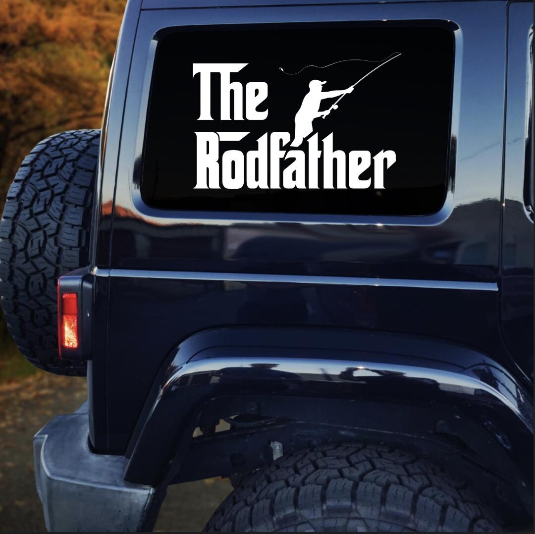 THE RODFATHER - Vinyl Decal – Premium Weatherproof Decals. Cars, Trucks ...