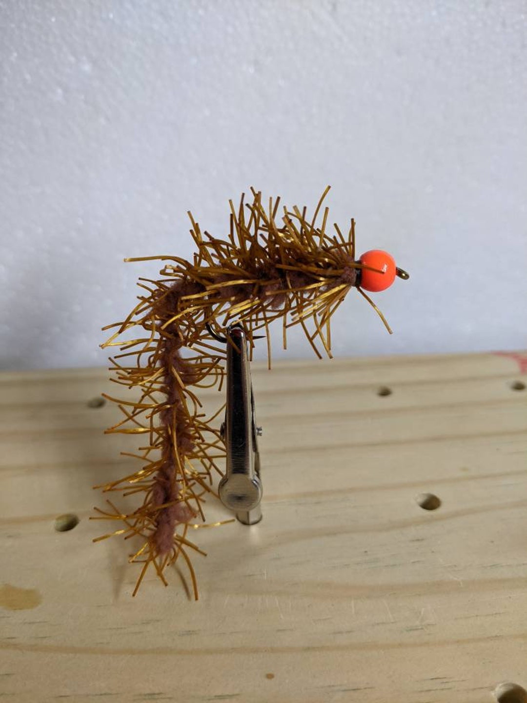 Brown Hothead Creeper Worm Fly - Etsy