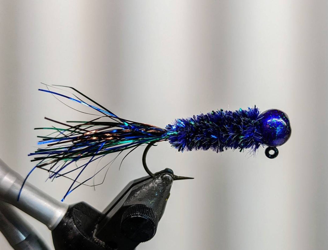 June Bug Jalopy Crappie/bass Jig 5 per Pack 4 Sizes 2 Hook Styles ...