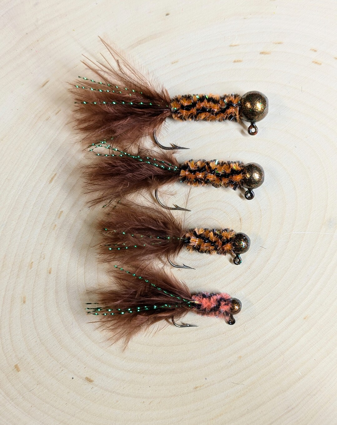 Copperhead Crappie/bass Jig #88 5 per Pack 4 Sizes 2 Hook Styles ...