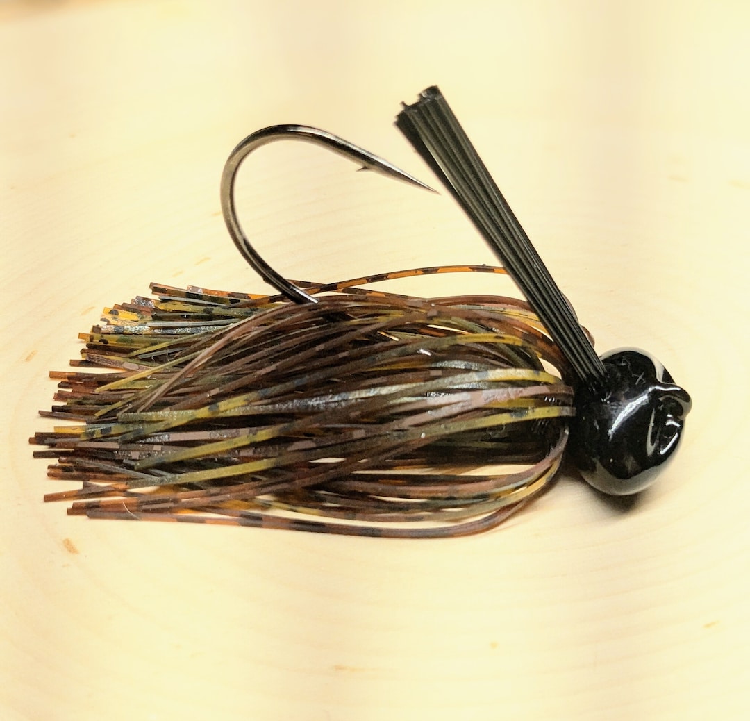 Brown Crawfish Black Jig #50 10 Options Available - Etsy