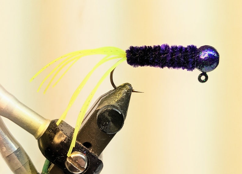 June Bug Crappie/bass Jig #69 5 per Pack 4 Sizes 2 Hook Styles ...