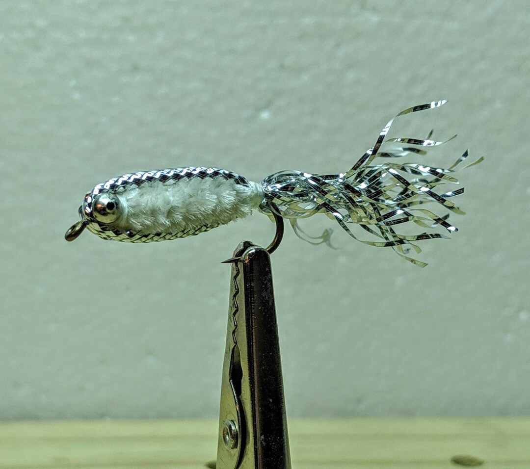 Cypert Minnow Fly White 3 Sizes Available - Etsy