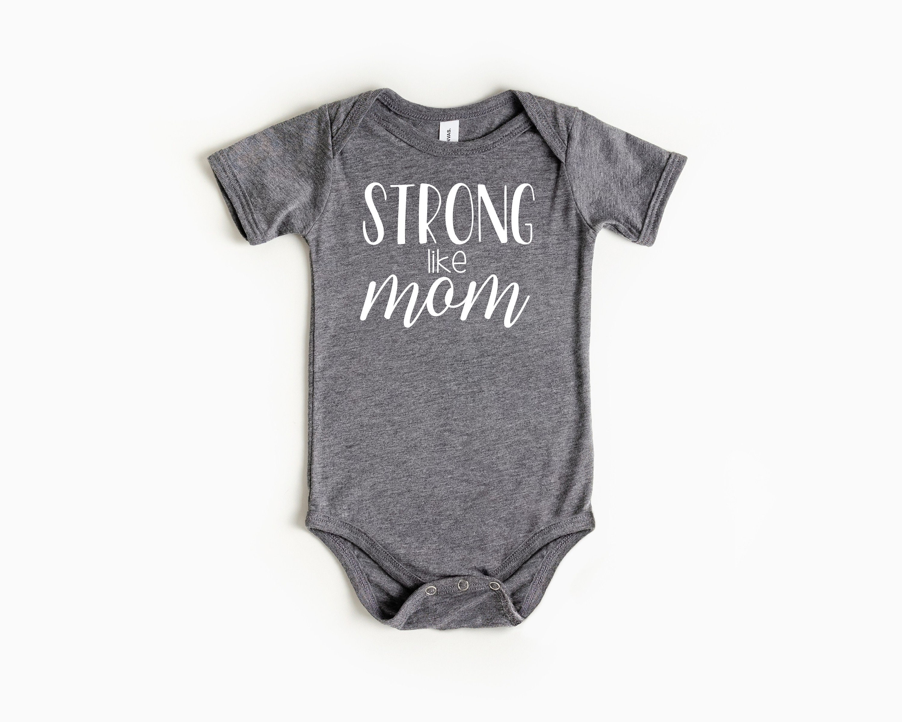 Strong Like Mom Infant Bodysuit - Etsy