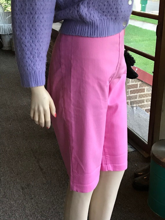 Vintage High-waist Side Zip Shorts - Gem