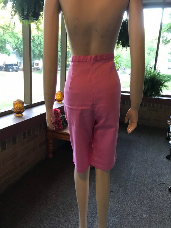 Vintage High-waist Side Zip Shorts - Gem