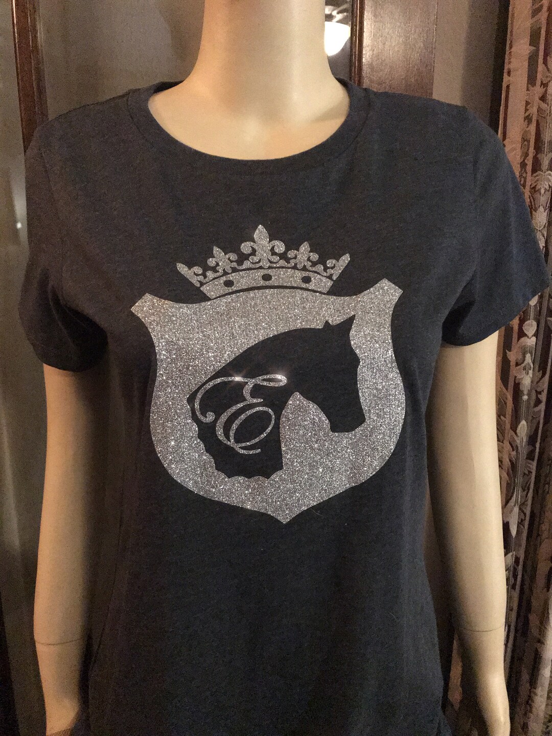 Cute Equestrian Themed Tee - Etsy